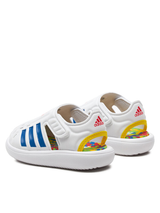 adidas Sandały Closed-Toe Summer Water Sandals ID5839 Biały | Modivo.pl
