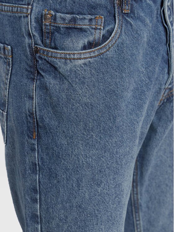 Brave Soul Jeansy MJN-URBAN Granatowy Loose Fit | Modivo.pl
