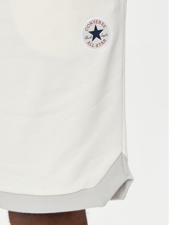 Converse Szorty sportowe M Retro Chuck Knit Short 10026456-A02 Écru ...