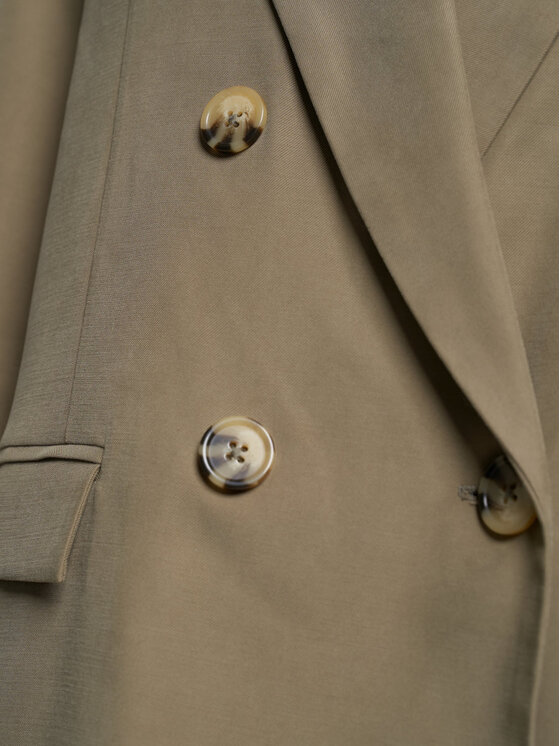 BIG STAR Marynarka NIA_303_130 Zielony Regular Fit | Modivo.pl