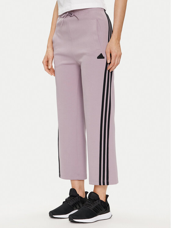 adidas Jogginghose Future Icons 3-Stripes IS3661 Violett Regular Fit ...