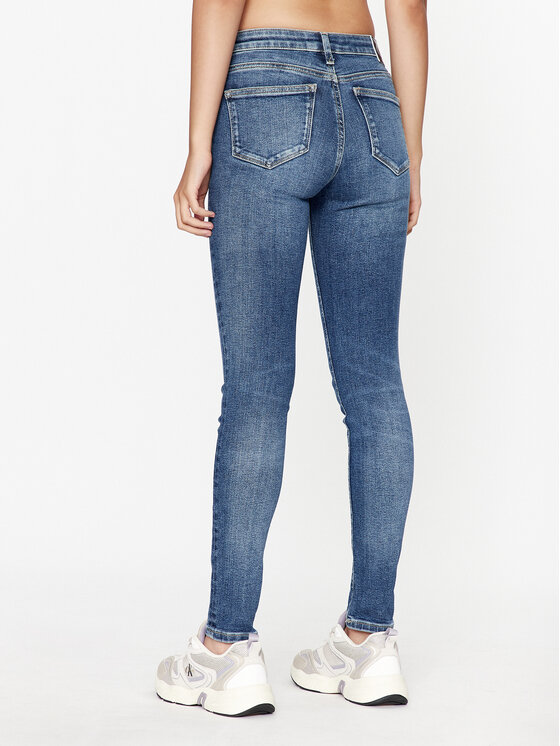 Calvin Klein Jeans Jeans J20J221774 Dunkelblau Skinny Fit | Modivo.de
