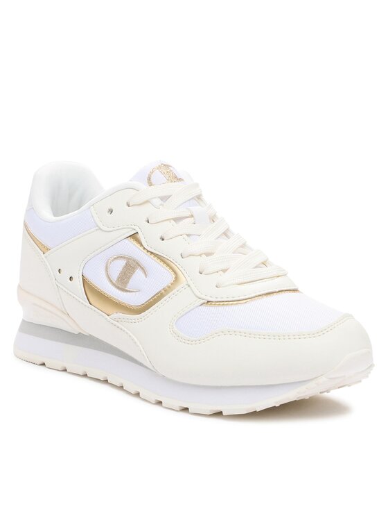 Champion Sneakersy Run 85 Shiny Low Cut Shoe S11644-WW002 Bílá | Modivo.cz