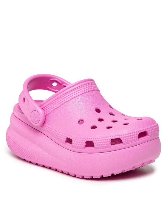 Crocs Klapki Classic Crocs Cutie Clog K 207708 Różowy | Modivo.pl