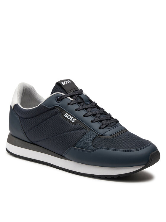 Boss Sneakersy Kai Runn Nyrb 50517357 Granatowy | Modivo.pl