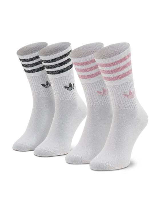 adidas Calzini lunghi Mid Cut Glt Sck HK0301 Bianco | Modivo.it