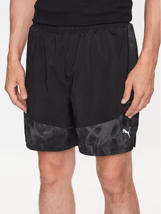 Puma Спортни шорти Run Favorite Session 523587 Черен Regular Fit ...