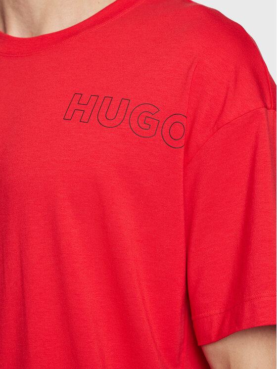 Hugo T-Shirt Unite 50478916 Czerwony Regular Fit | Modivo.pl