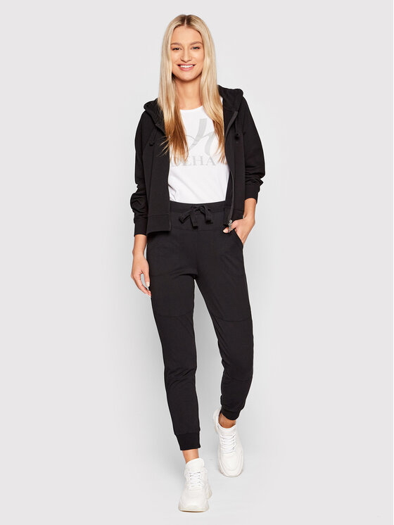 Deha Jogginghose A00247 Schwarz Regular Fit | Modivo.de