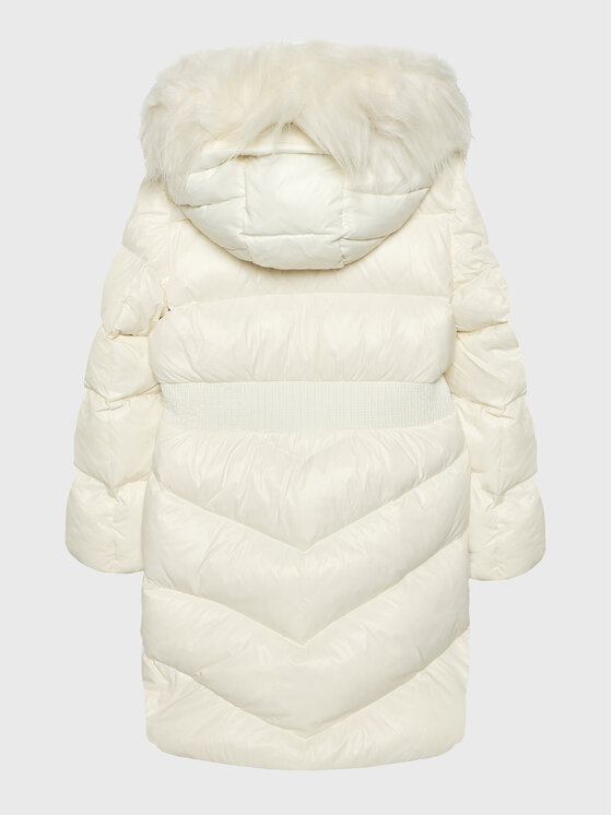 Guess Geacă din puf J2BL03 WB080 Bej Regular Fit | Modivo.ro