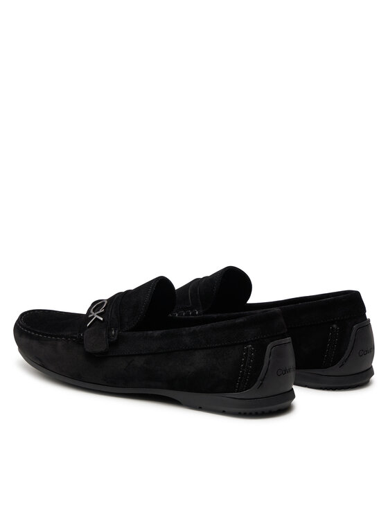 Calvin Klein Mokassins Driving Shoe Bold Logo HM0HM01448 Schwarz ...