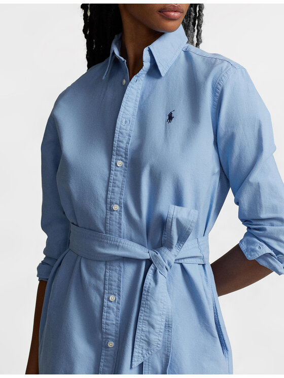 Polo Ralph Lauren Košilové šaty N Cory Dr 211928808001 Modrá Straight ...