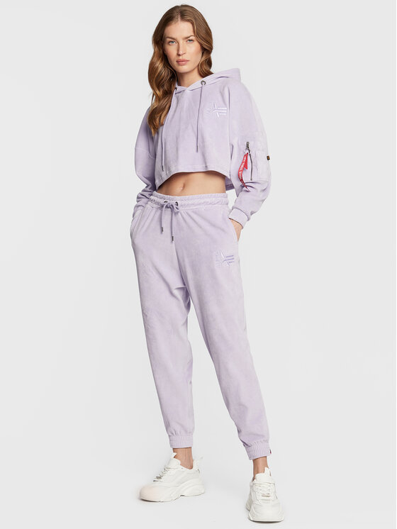 Alpha Industries Melegítő alsó 108050 Lila Relaxed Fit | Modivo.hu