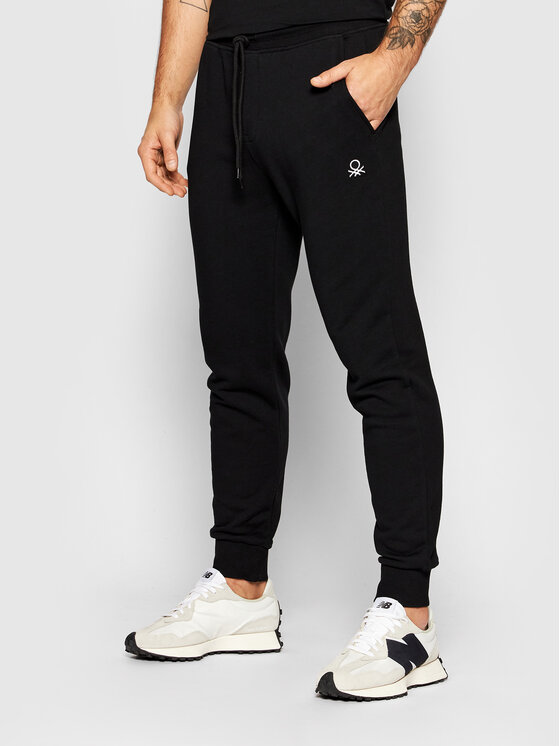 United Colors Of Benetton Jogginghose 3j68p0503 Schwarz Regular Fit