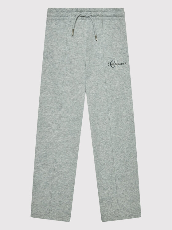 Calvin Klein Jeans Pantalon Jogging Seaming Ig0ig01268 Gris Regular Fit