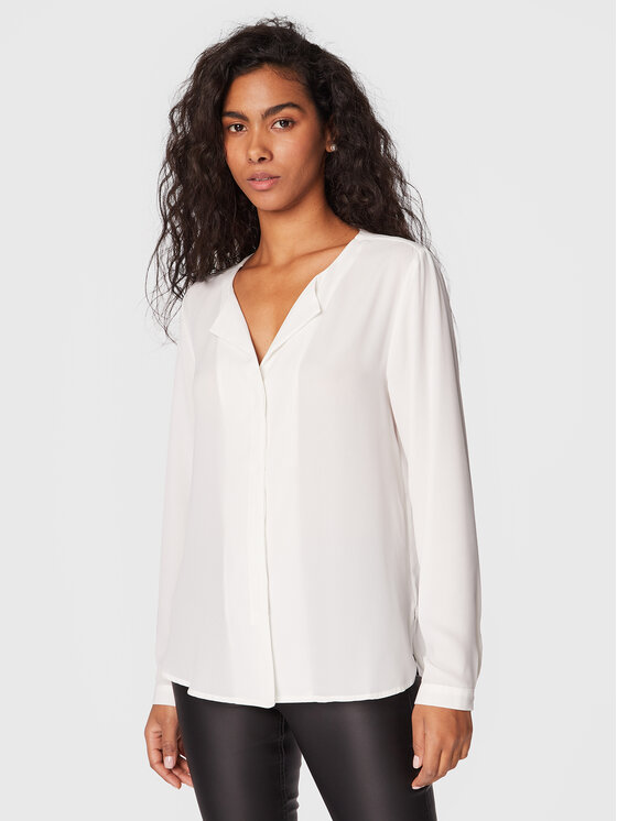 b.young Πουκάμισο Hialice 20804299 Λευκό Regular Fit | Modivo.gr