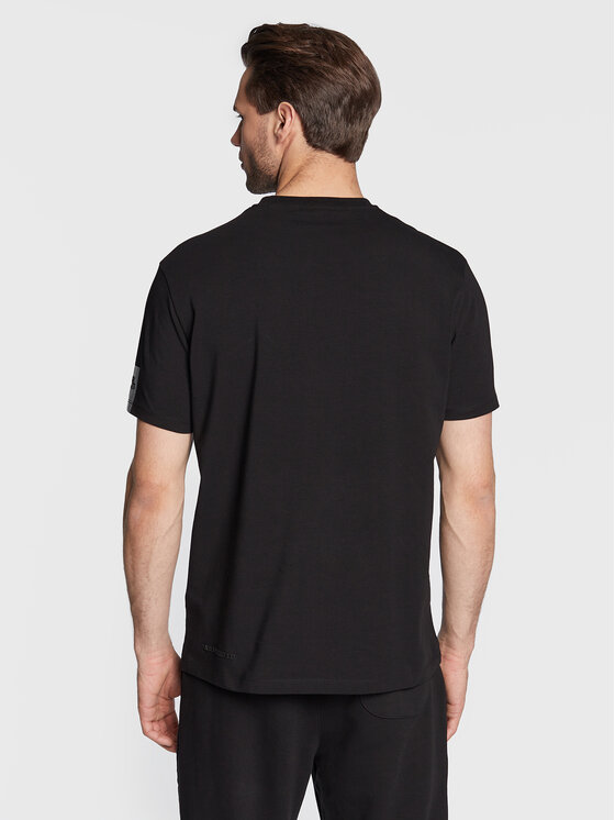 KARL LAGERFELD T-Shirt 755025 524221 Czarny Regular Fit | Modivo.pl
