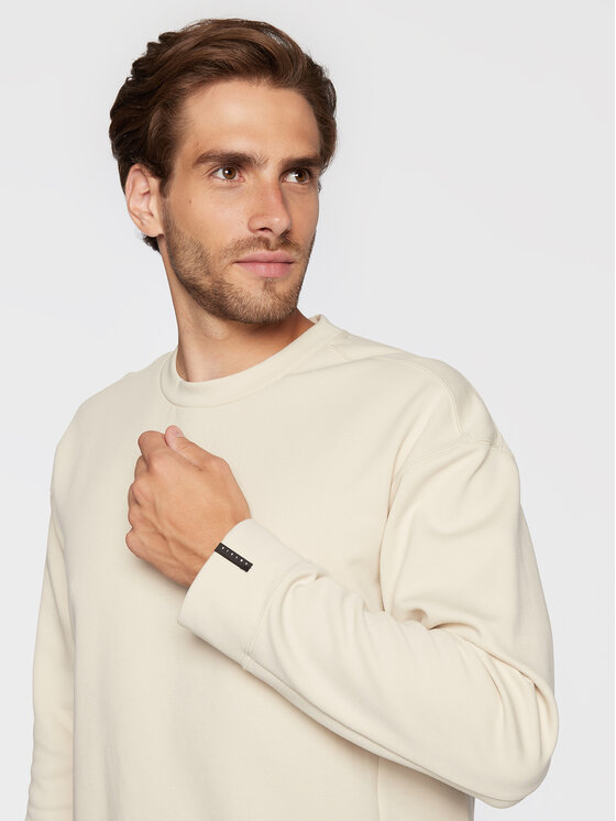 Sisley Суитшърт 322WS101L Бежов Relaxed Fit | Modivo.bg
