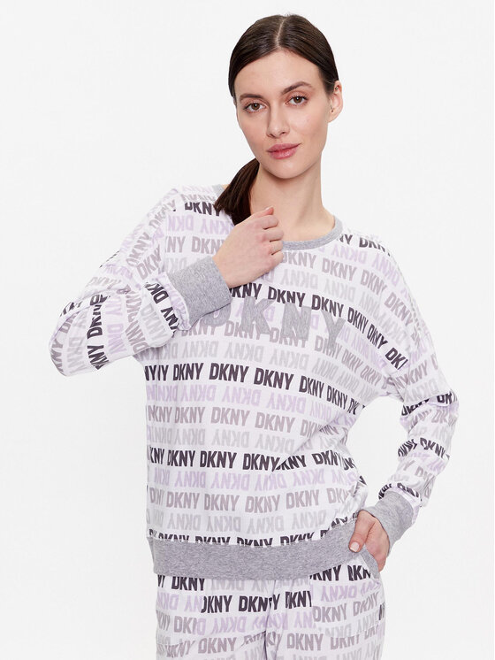 DKNY Pyžamo YI2919259 Bílá Regular Fit | Modivo.cz