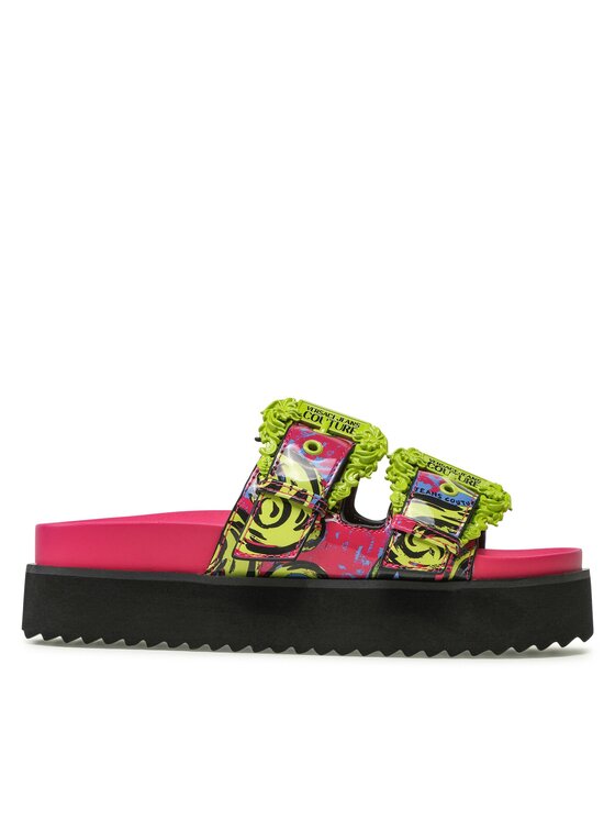 Versace Jeans Couture Șlapi 74VA3SM1 ZS366 Roz | Modivo.ro