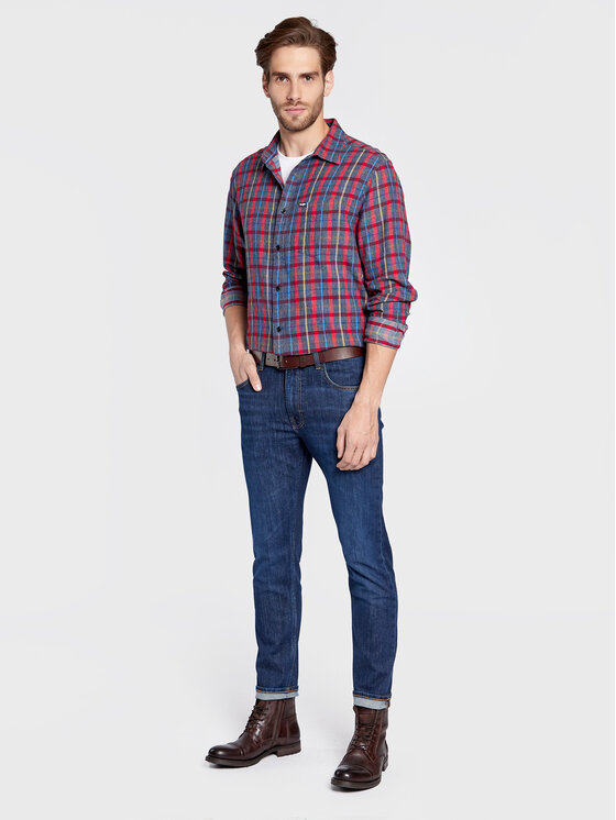 Wrangler Cămașă 1 Pocket W5A2B3114 112320842 Colorat Regular Fit ...