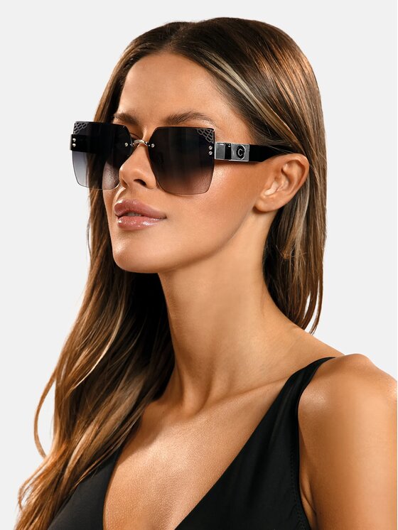 Feba Okulary przeciwsłoneczne ZF136-238-3 Czarny | Modivo.pl