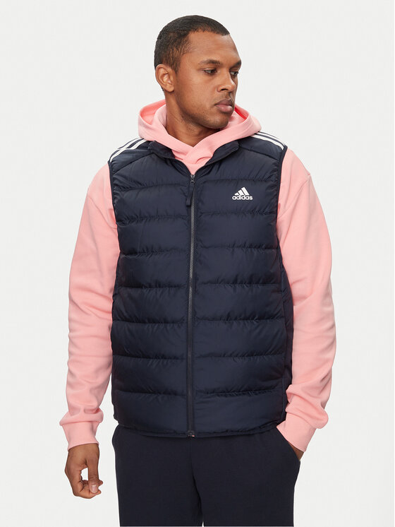 adidas Prsluk Essentials 3-Stripes IK3210 Tamnoplava Regular Fit ...
