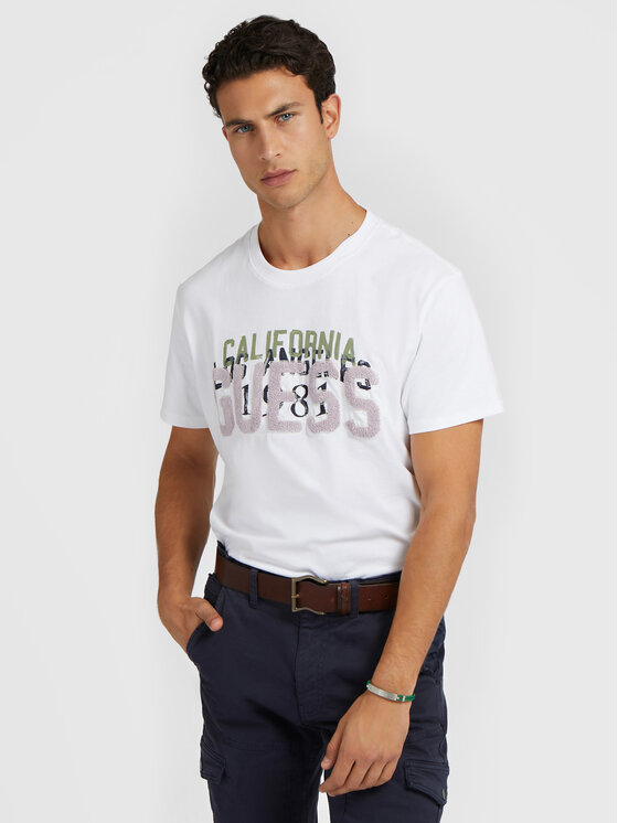 Guess Тишърт M2BI38 K8FQ4 Бял Regular Fit | Modivo.bg