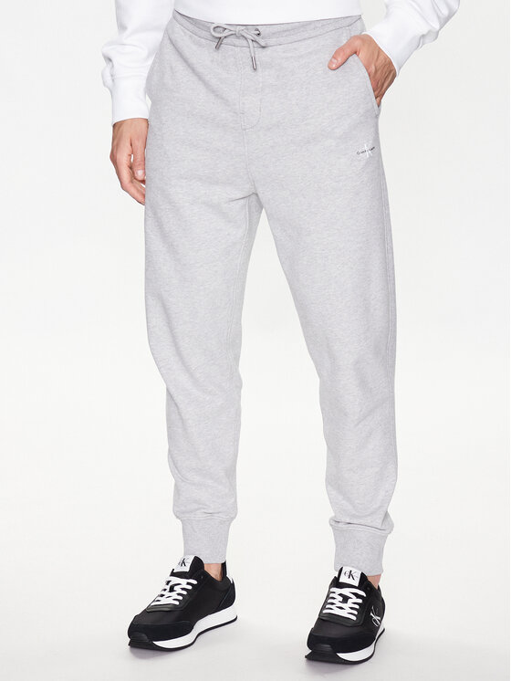 Calvin Klein Jeans Παντελόνι φόρμας J30j322484 Γκρι Regular Fit Modivo Gr