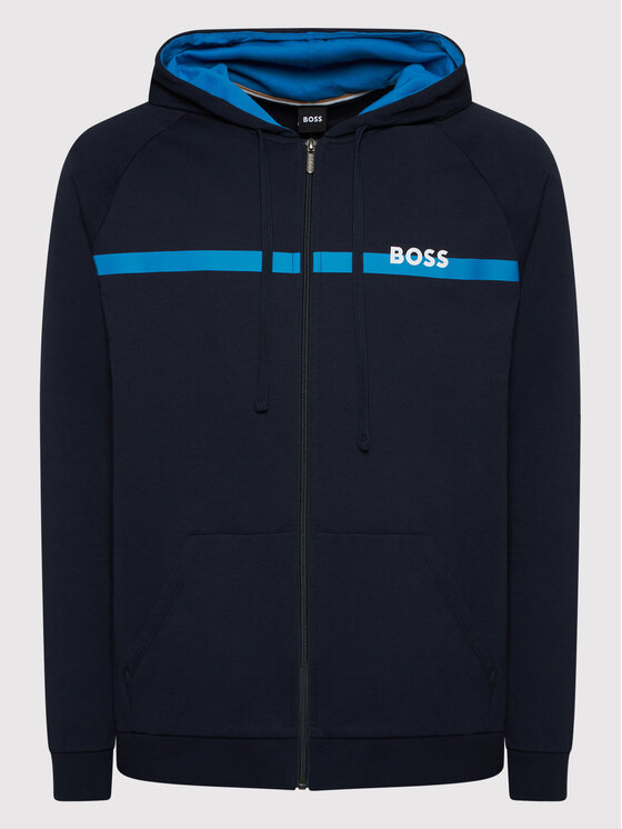 Boss Bluza Authentic 50465773 Granatowy Regular Fit | Modivo.pl