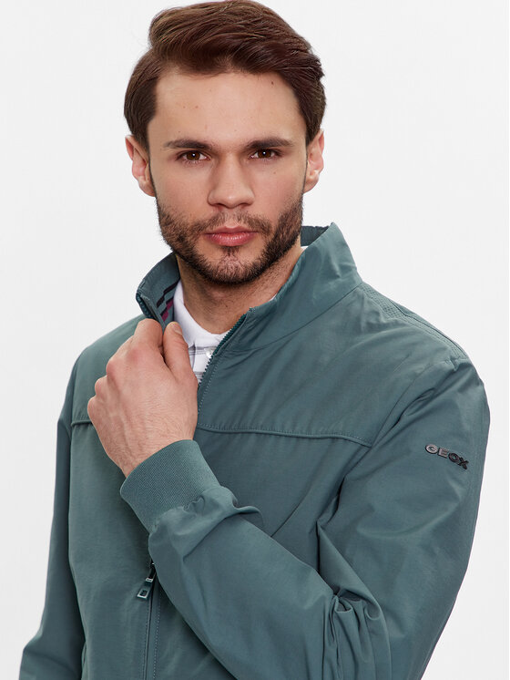 Geox Bomber striukė Vincit M3520D-T2983 F3256 Žalia Regular Fit | Modivo.lt