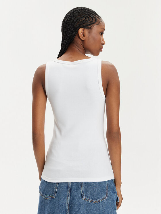 Hugo Top Datamia 50514489 Bílá Slim Fit | Modivo.cz