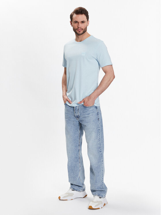 Boss T-Shirt 50472584 Blau Relaxed Fit | Modivo.de
