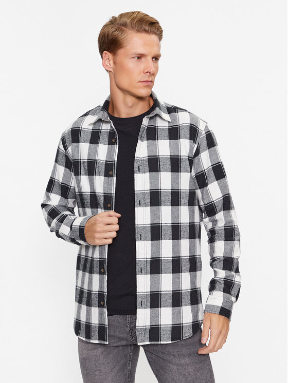 Jack & Jones Πουκάμισο 12236873 Γκρι Slim Fit | Modivo.gr