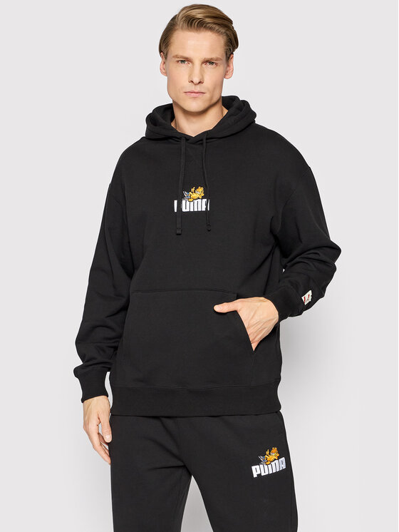 Puma Суитшърт GARFIELD 534435 Черен Regular Fit | Modivo.bg