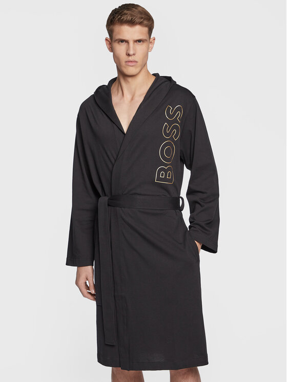 Boss Halat Identity 50485922 Negru Regular Fit | Modivo.ro