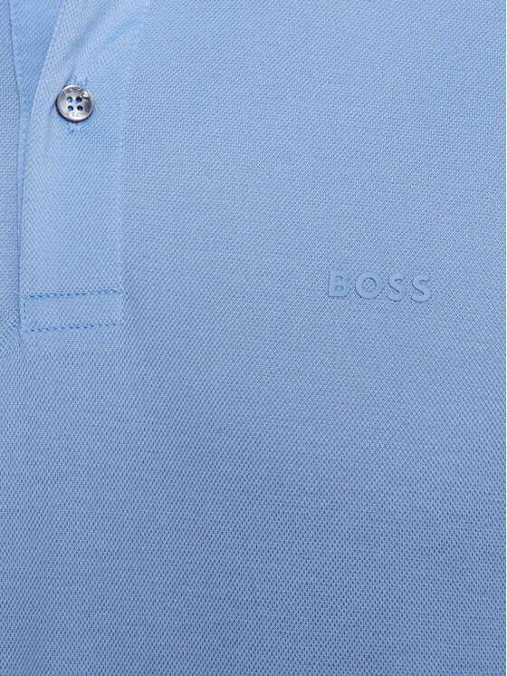 Boss Polo 50467113 Niebieski Regular Fit | Modivo.pl