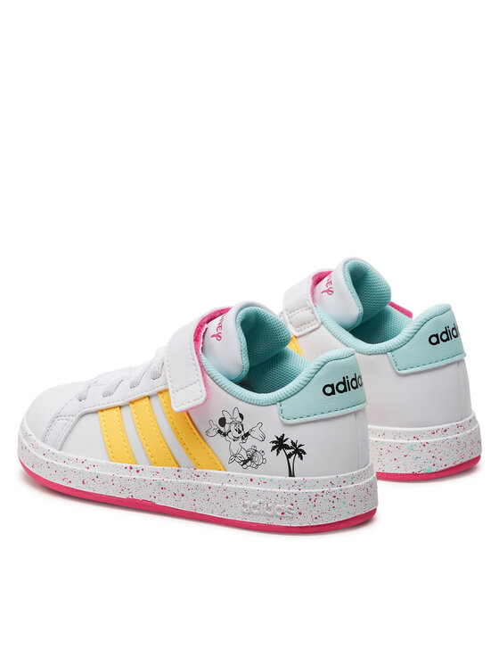 adidas Sneakersy Grand Court x Disney Kids IF0926 Biały | Modivo.pl