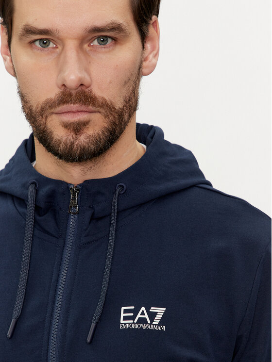 EA7 Emporio Armani Bluza 8NPM13 PJ05Z 1554 Granatowy Regular Fit | Modivo.pl