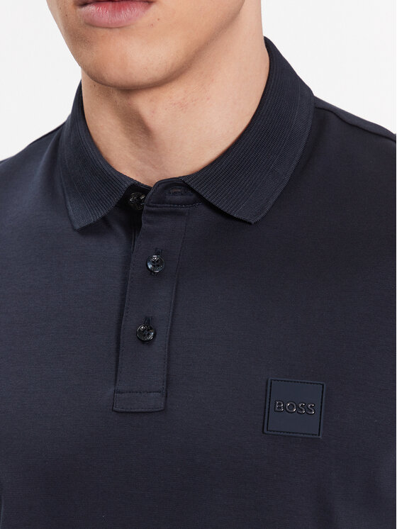 Boss Polo Parlay 143 50486953 Granatowy Regular Fit | Modivo.pl