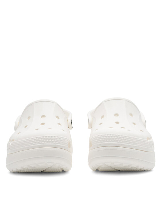 Crocs Klapki C-BAYA PLATFORM CLOG 208186-100 Biały | Modivo.pl