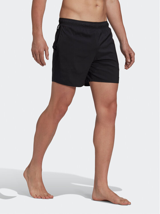 adidas Szorty kąpielowe Short Length Solid Swim Shorts HP1772 Czarny ...