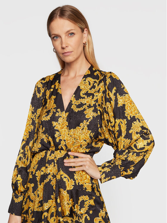 Pinko Φόρεμα κοκτέιλ 1G18GF A07T Μαύρο Regular Fit | Modivo.gr