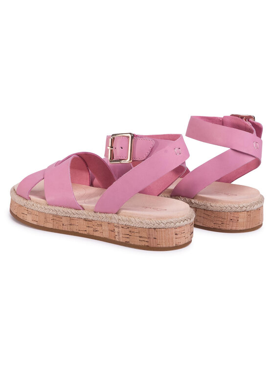Clarks Espadrilky Botanic Poppy 261478914 Růžová | Modivo.cz
