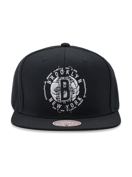 Mitchell & Ness Kepurė su snapeliu NBA Embroidery Nets HHSS4322 Juoda ...