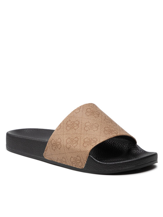 Guess Șlapi Colico FM6RIM ELL19 Maro | Modivo.ro