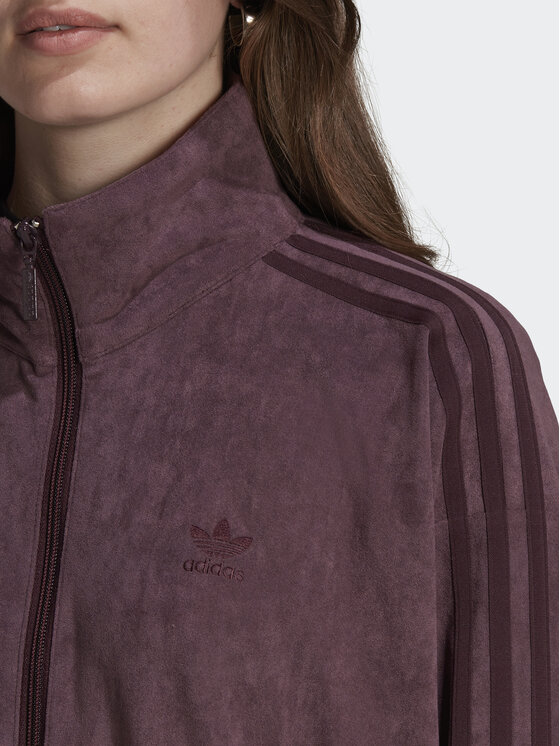 adidas Bluza adicolor Classics HM1688 Bordowy Loose Fit | Modivo.pl