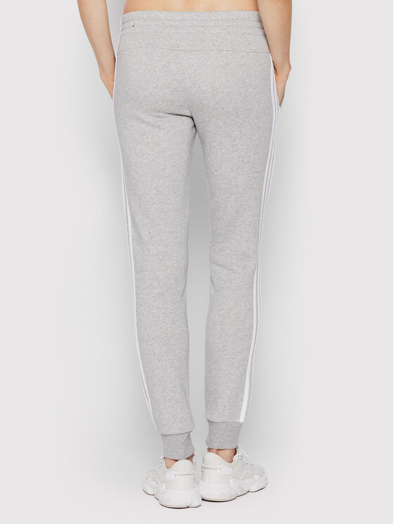 adidas Jogginghose Essentials Fleece 3-Stripes GV6020 Grau Slim Fit ...