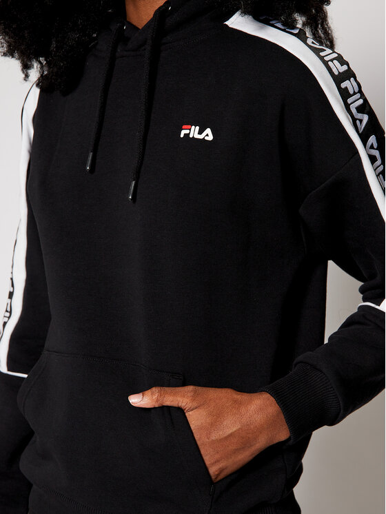 Fila Bluza Tavora 688819 Czarny Regular Fit | Modivo.pl