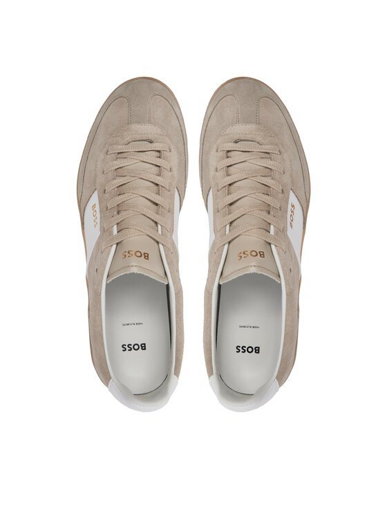 Boss Sneakersy Brandon Tenn Sd 50512365 Beżowy | Modivo.pl